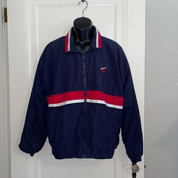 Vintage | Jackets & Coats | Vtg 9sjcpenney Redwhite Blue Usa ...